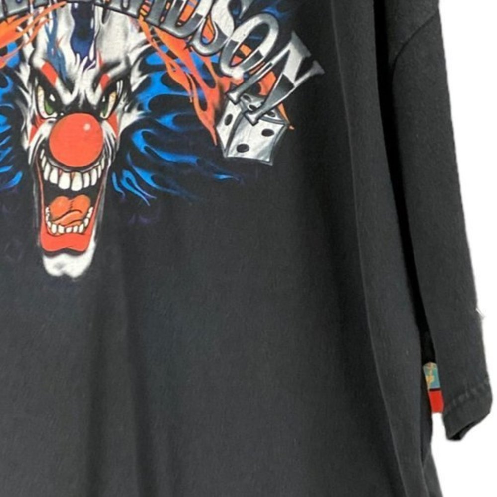 Harley Davidson Evil Clown Carson City Lake Tahoe Tee… - Gem